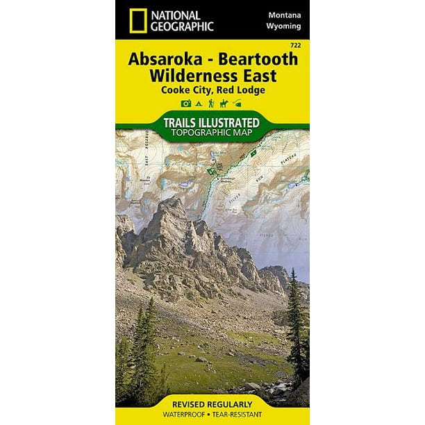 National Geographic: Trails Illustrated Topographic Maps: Absaroka ...
