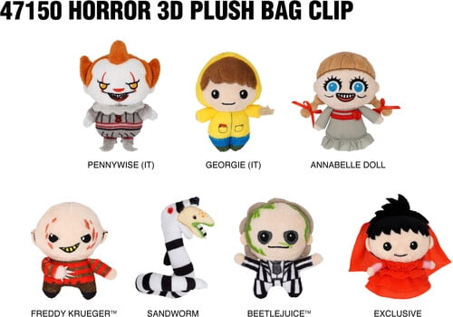 Horror Plush Bag Clip in Blind Bag - Walmart.com
