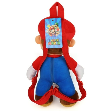 Super Mario Bros - Super Mario Plush Backpack - Walmart.com