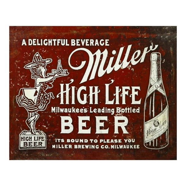 PHFZJYOU Miller High Life Delightful Beverage Bar This Vintage ...