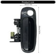 Car Outer Door Handle Plastic Metal Construction Ergonomic Design For ...