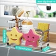 Sink Caddy Sponge Holder - Self-draining Kitchen Sink Organizer with ...