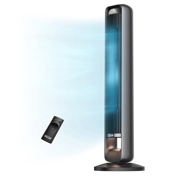 PARIS RHÔNE 42 Inch Tower Fan, 90° Oscillating Fan with DC Motor, 28dB ...