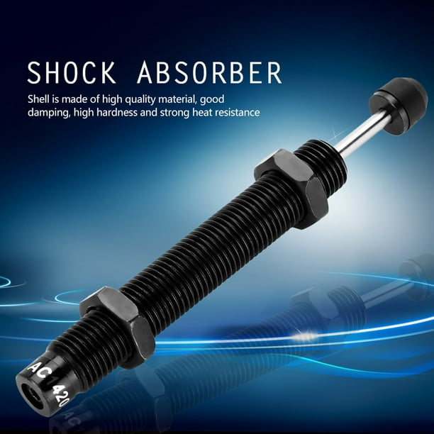 Pneumatic Shock Absorber,M14 x 20mm Stroke Oil Pressure Absorber ...