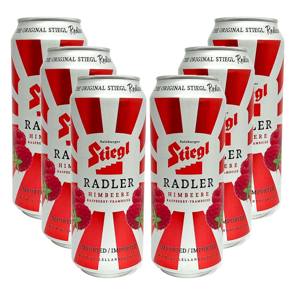 Six Pack Cerveza Stiegl Radler Raspberry - Framboise Lata Stiegl Radler ...
