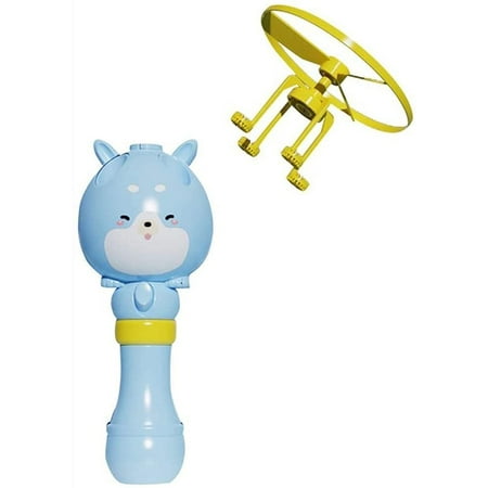 Flying Propeller Bubble Machine, Cartoon Flying Lovely Aerocraft ...