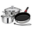 Free Shipping! Magma Products Stainless Steel 7 Piece Cookware Set ...