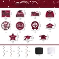 Maroon 2026 Graduation Party Decoration Kit for High School College ...