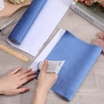 1roll 2M Velvet Book Covers Notebook Wraps Royal Blue 42x0.06cm for DIY ...