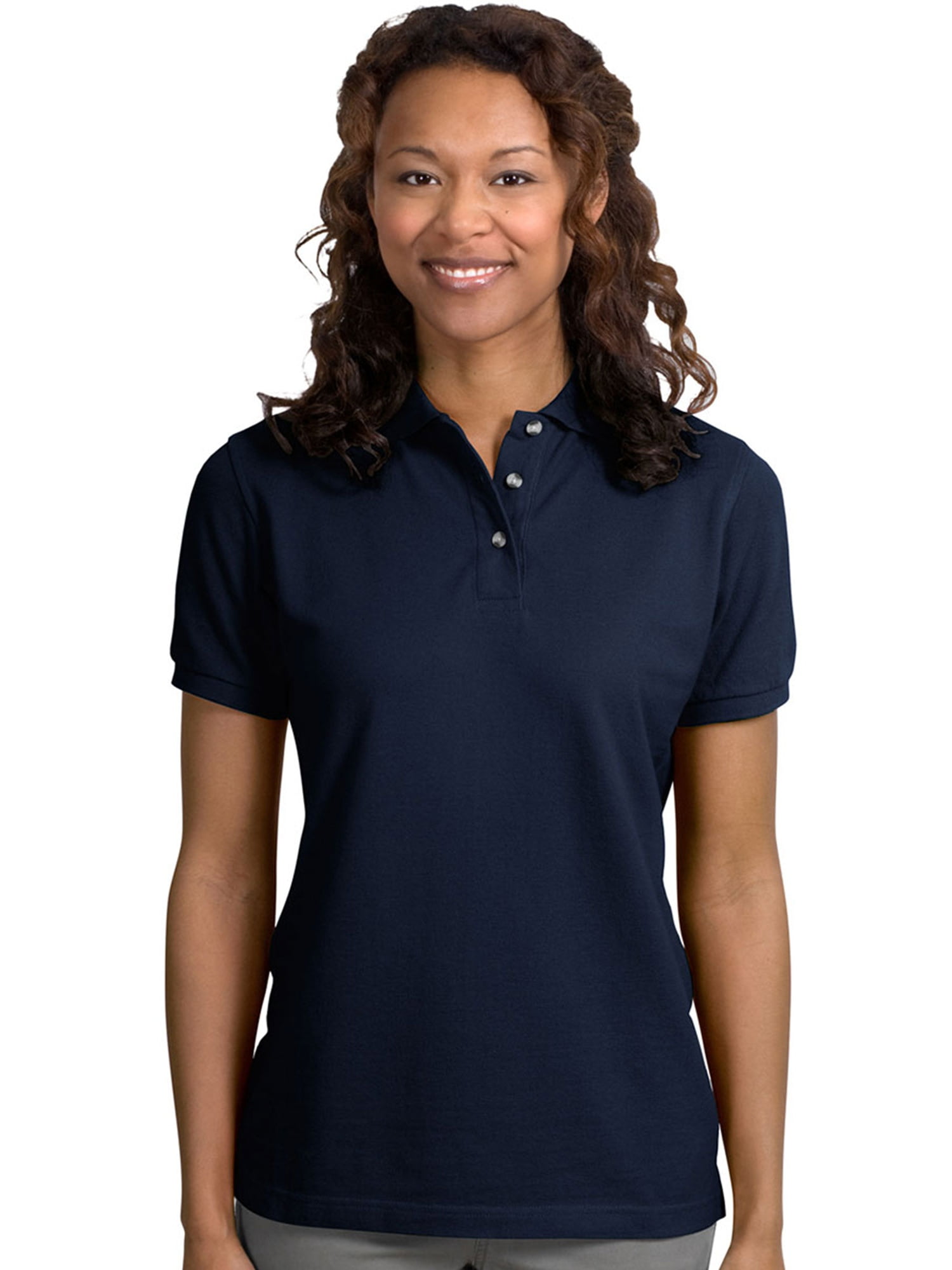 Port Authority Women's Traditional Heavyweight Polo Shirt - Walmart.com