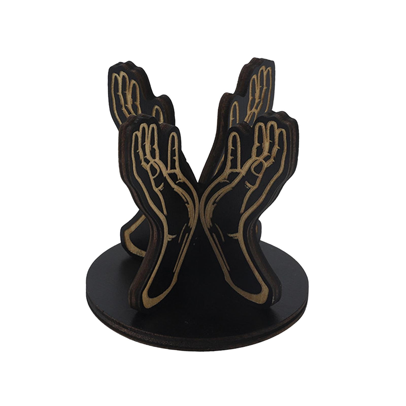 Wooden Crystal Holder Crystal Stand Racks Rock Crystal Ball Desktop ...