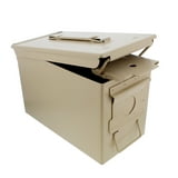 RC Redneck Convent 4pk Tan Steel Ammo Case - Waterproof Storage Box for ...