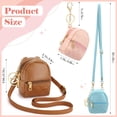 6 count Mini Backpack Cute Bag for Women PU Leather Makeup Bag Key ...