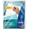 Avery Office Binder Big Tab Printable Label Dividers, Easy Peel Labels ...
