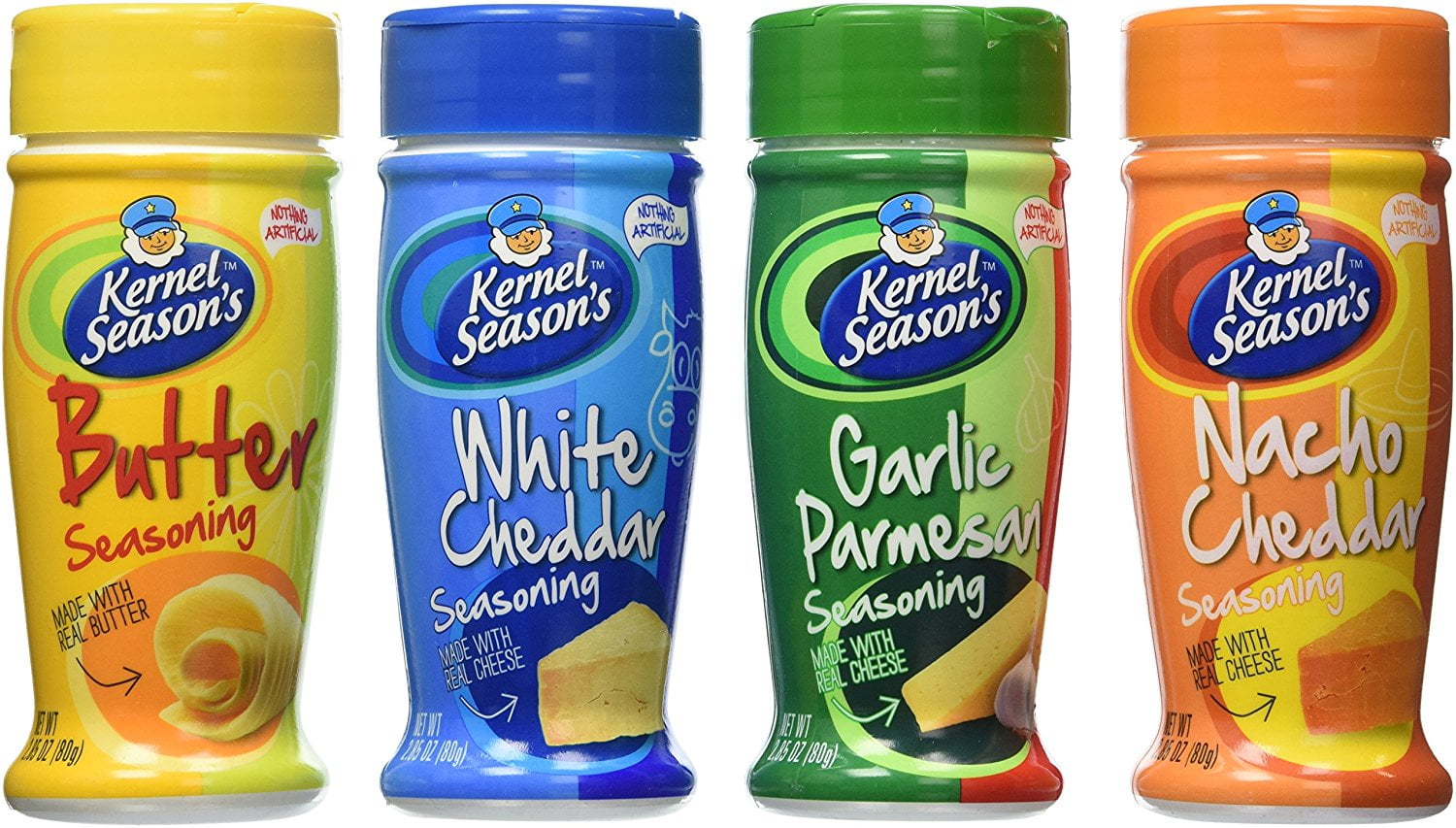 Kernel Seasons- Variety Pack 4 Flavors- ( Pack of 4 ) - Walmart.com