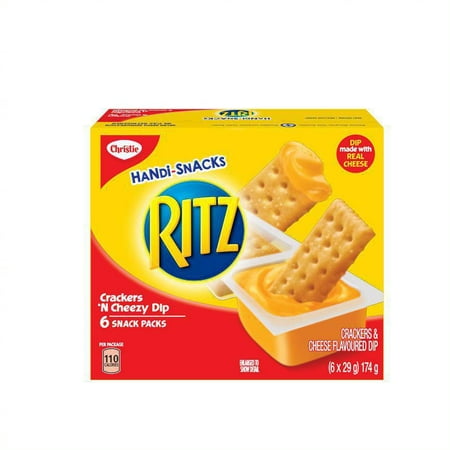 Christie Ritz Handi-Snacks, Crackers 'n Cheesy Dip - Walmart.ca