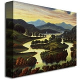 Trademark Fine Art "Landscape" Canvas Wall Art by Thomas Chambers ...
