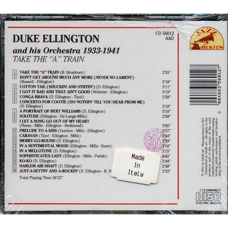 Duke Ellington Take The A Train