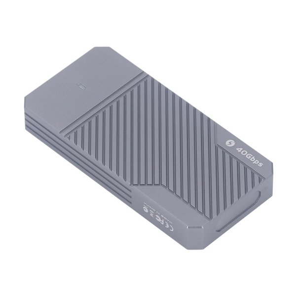 M.2 NVMe SSD Enclosure, Type C Light Portable USB 4.0 SSD Enclosure for ...