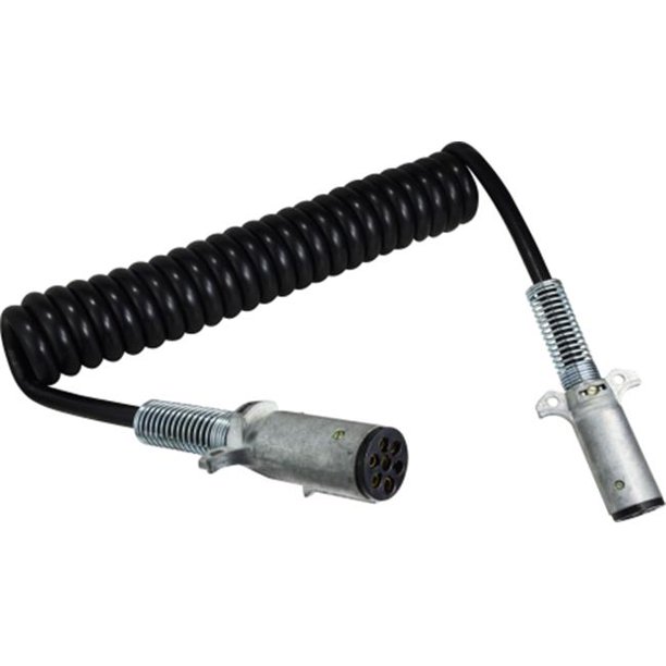 Midland Industries 39740 12 ft. Economy Coiled Electric Cable Assembly ...