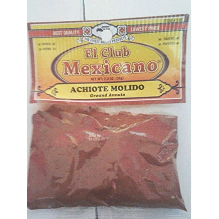 Achiote Molido Annatto Ground Bixa orellana bijol 2 oz - Walmart.com