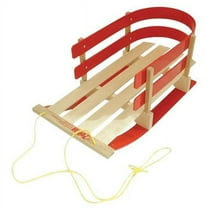 Free Shipping! Flexible Flyer Baby Pull Sled. Wood Toddler To-Boggan ...