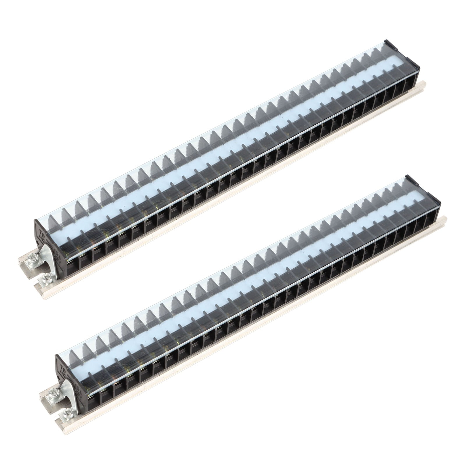 Wire Terminal Block, Universal Rail Type Insulated Shell 660V 15A Wire ...