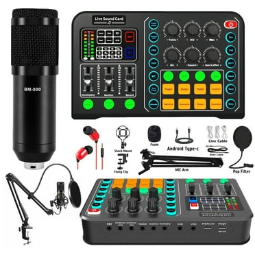 Aveek USB Condenser Podcast Microphone Kit,Aveek Microphone For Music ...