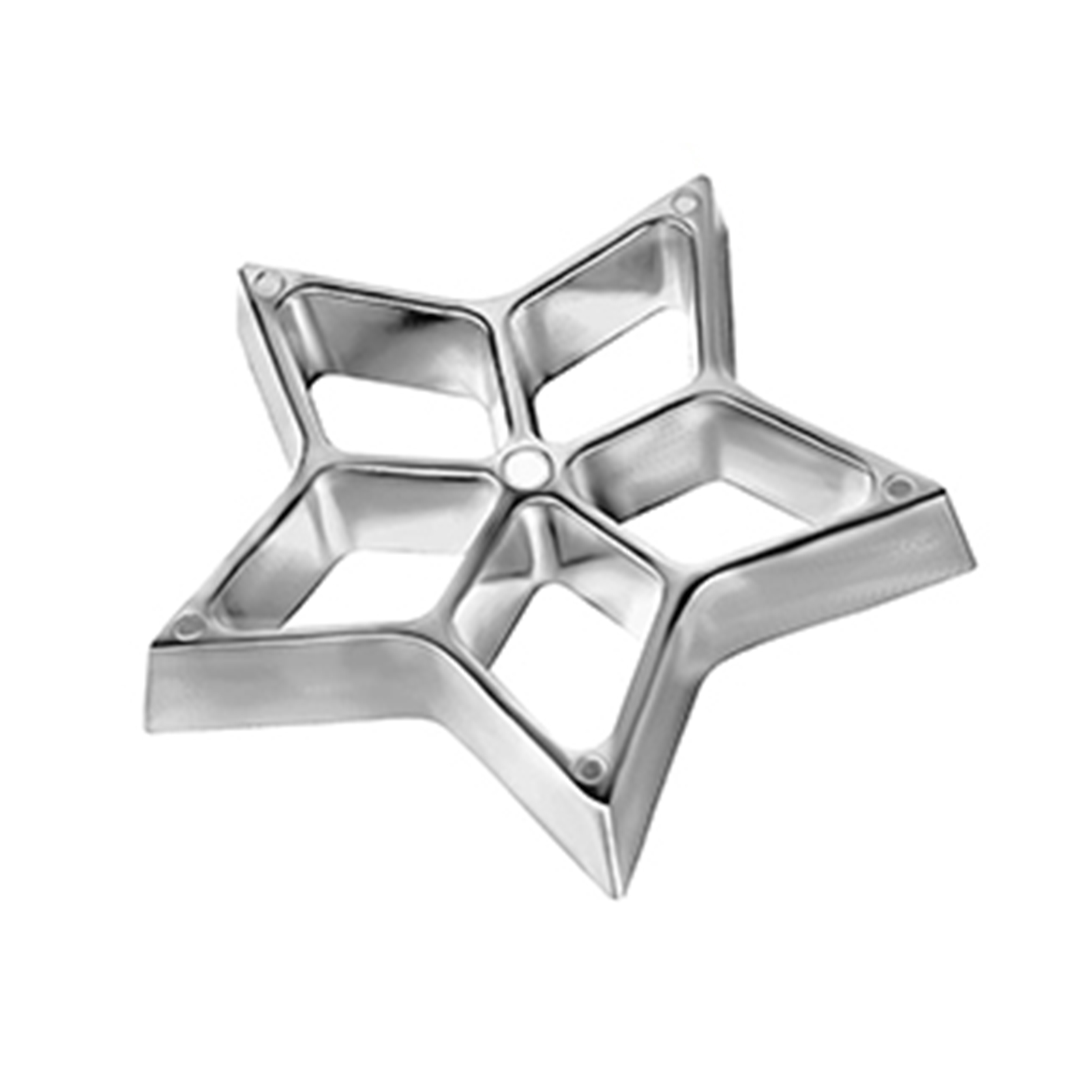 ZEAVAN Rust-free Rosette Iron Maker with Handle Hollow Aluminum Alloy ...