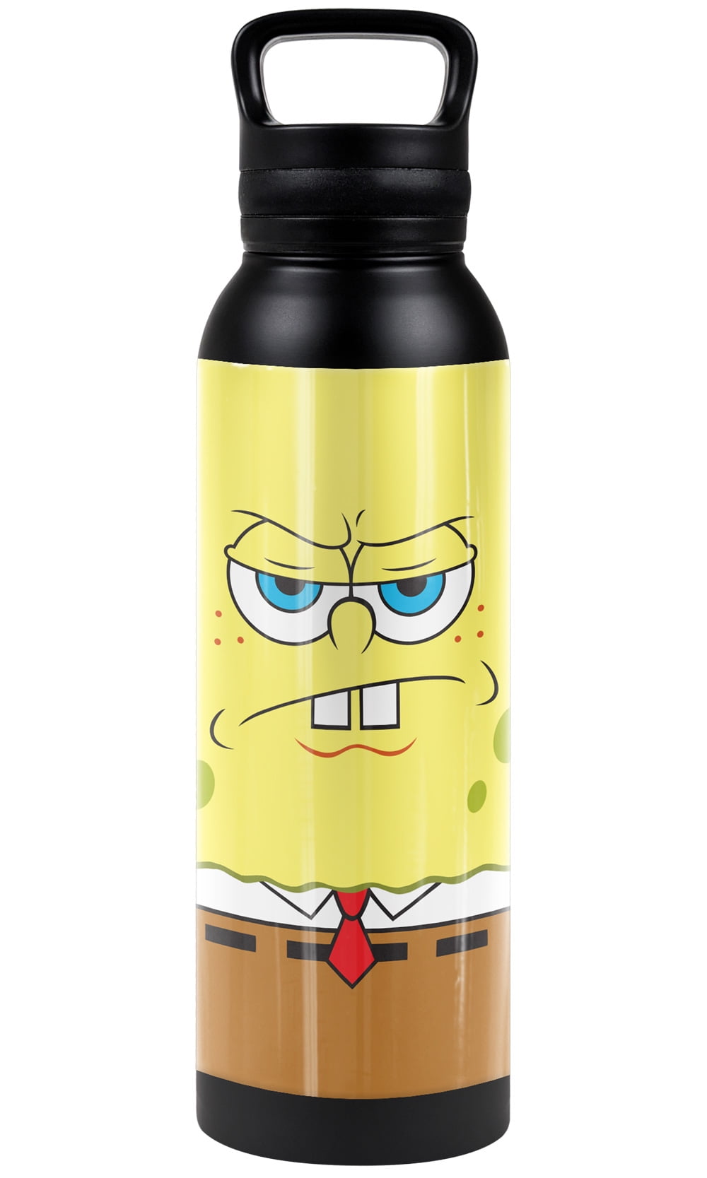 Spongebob Official Sponge Face 24 oz Insulated Canteen Water Bottle ...