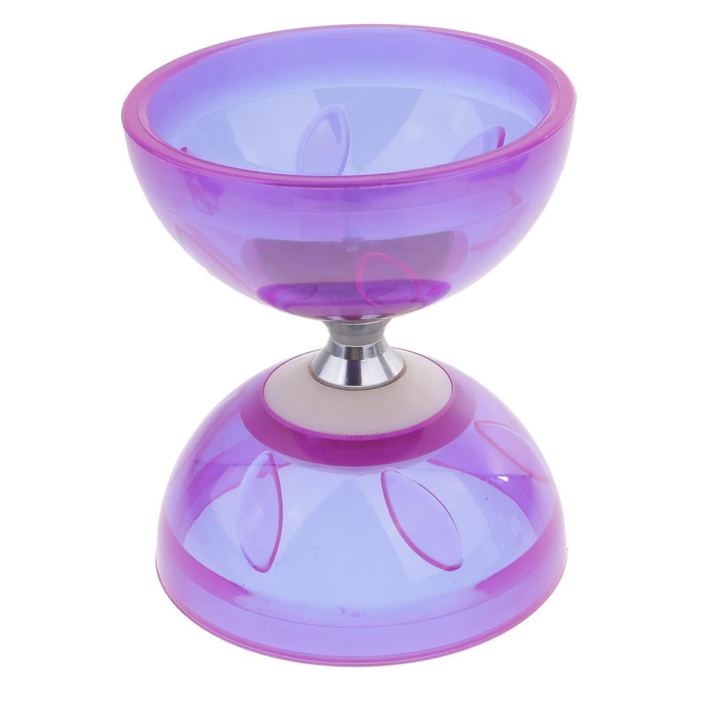 Pro Triple Bearing 13cm Diameter Chinese Diabolo Toy Set with Metal ...