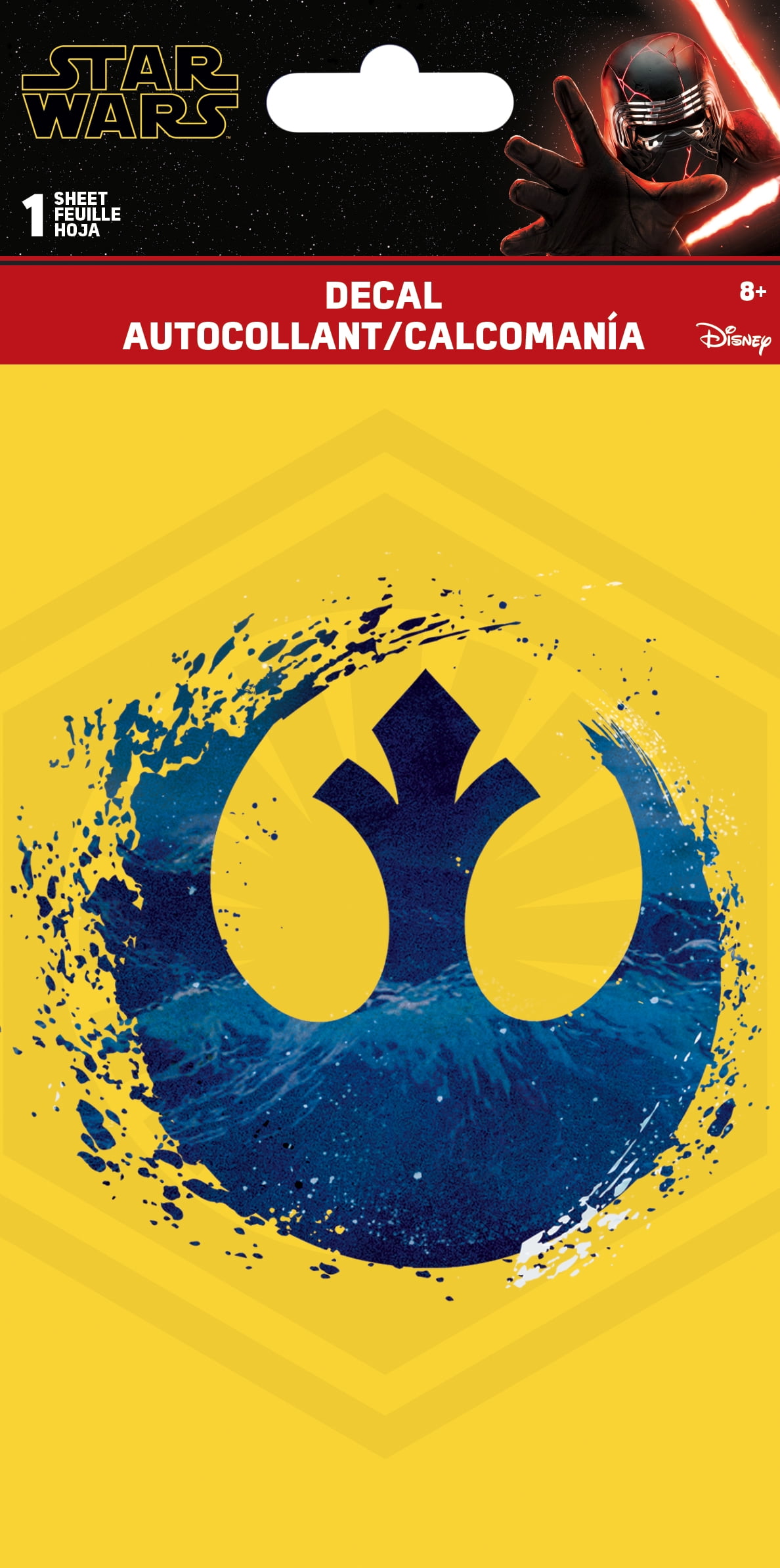 Star Wars "The Rise of Skywalker" Feel the Force 4 Color Decal - 4 x 8 ...