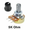 5K Ohm Rotary Potentiometer Variable Dial Resistor Precision 10 ...