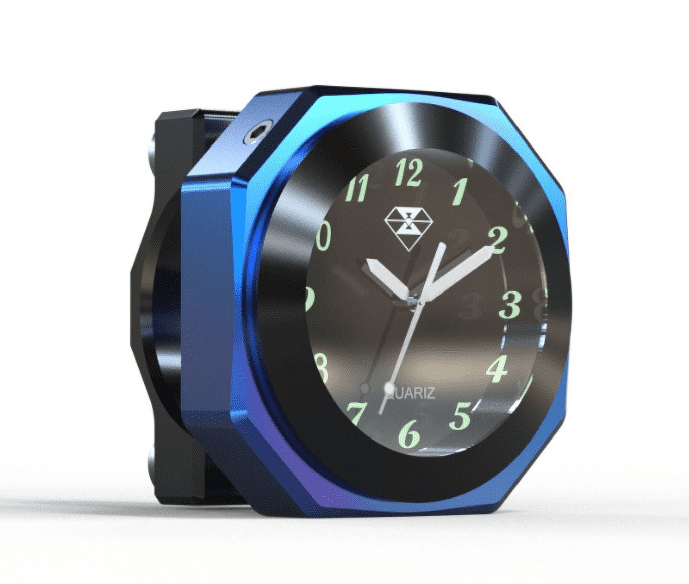 Mini reloj resistente al agua para montar en bicicleta o moto（Azul ...