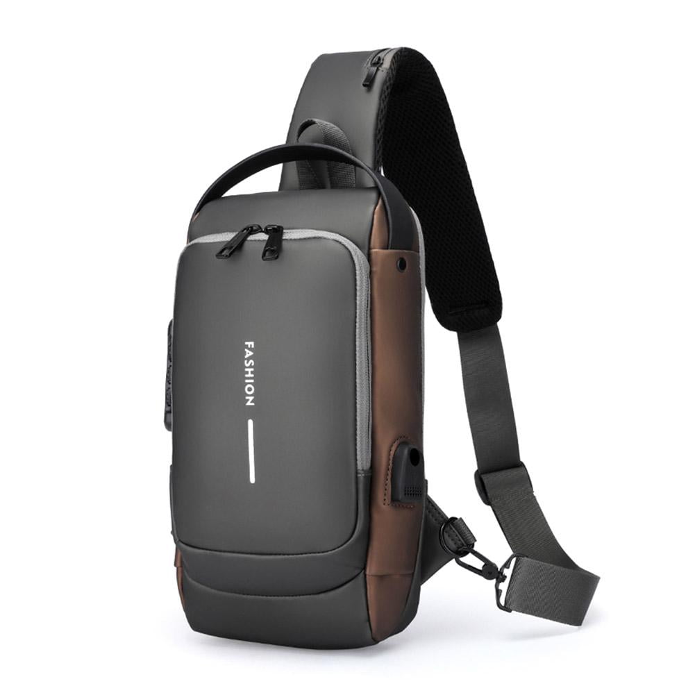 Click here for Brightbuy Anti-Theft Sling Bag For Men  Polyester... prices