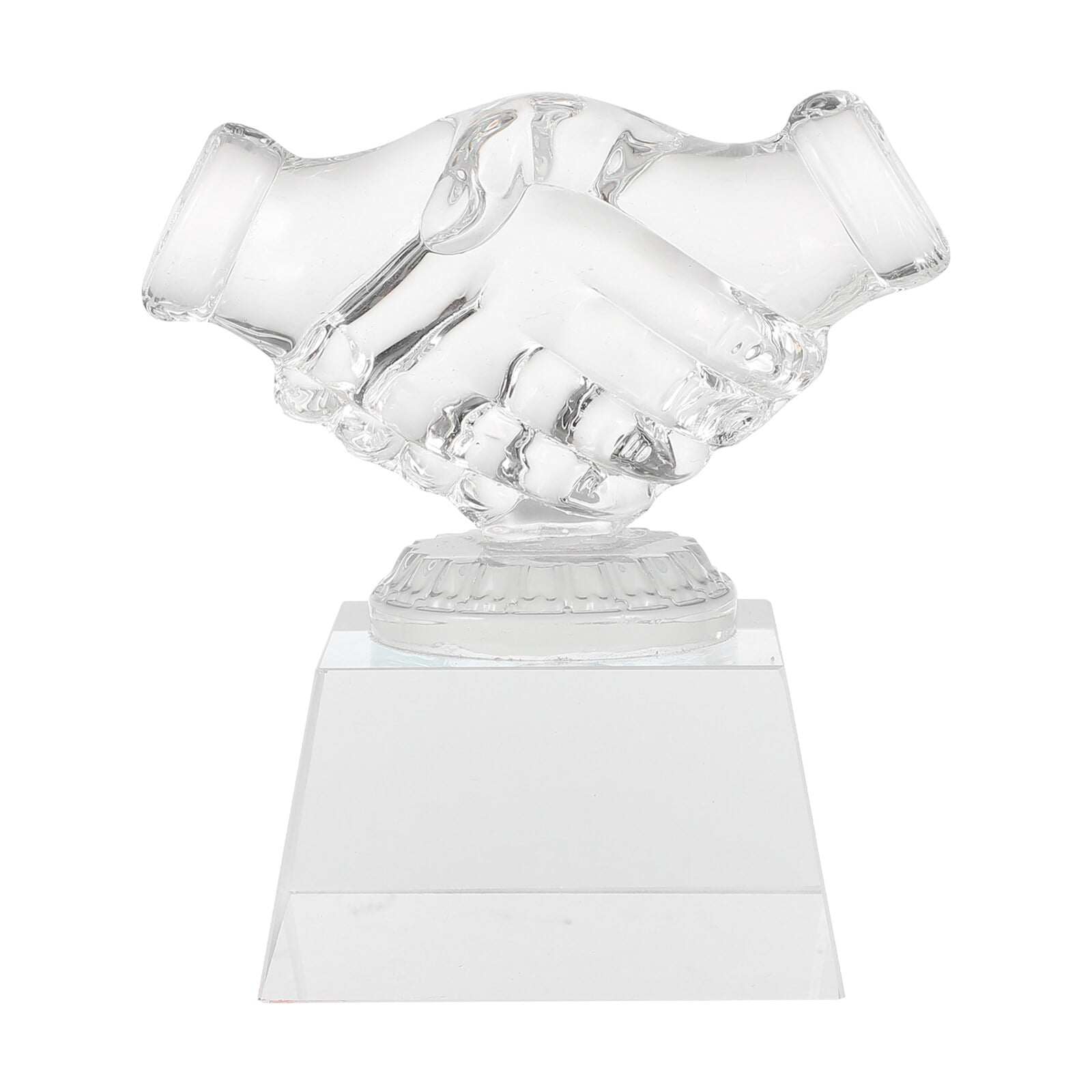 Decorative Crystal Trophy Transparent Award Trophy Delicate Prize ...