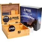 Lipper International 2" Bamboo Decorative Boxes, Brown, 2-Pieces ...