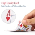 LotFancy Original Game Pack, 2 Decks Pinochle Cards, Blue/Red, Plastic ...