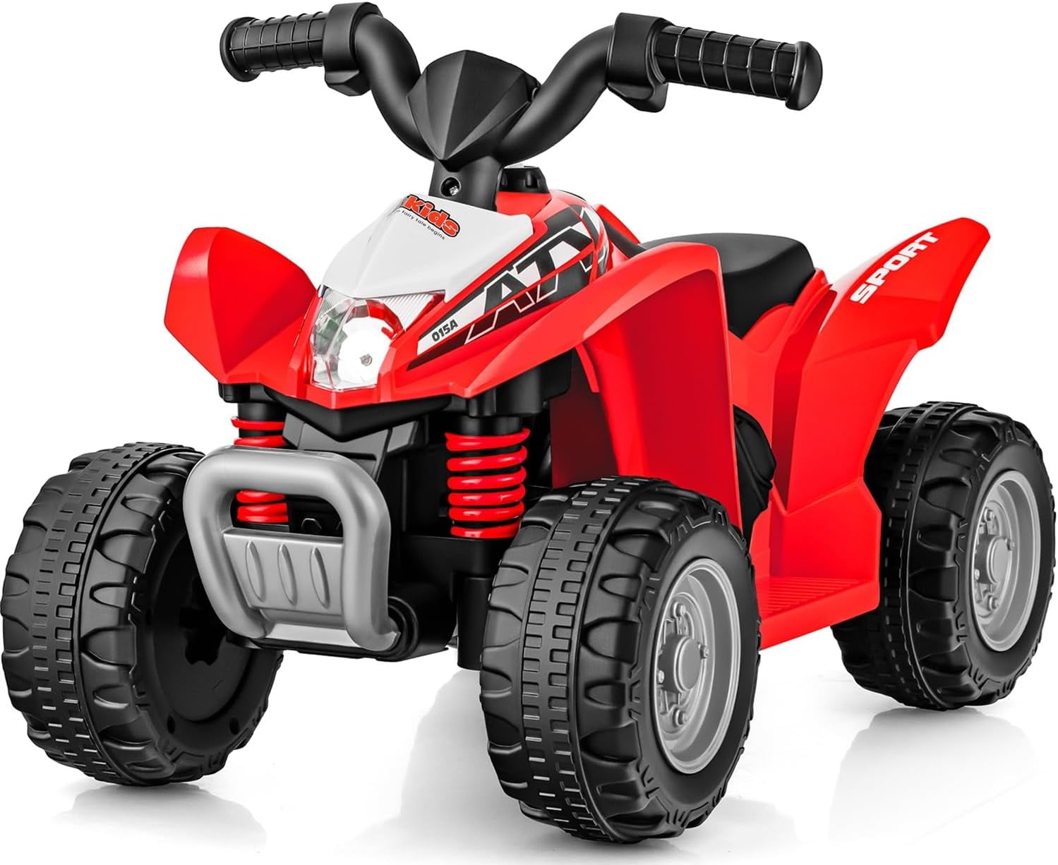 OLAKIDS Kids Ride On ATV, 6V Electric Vehicle for Toddlers, 4 Wheeler ...