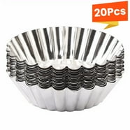 Vikakiooze Wooden Tart Tamper,Double Side Egg Tart Cake Bottom Mold ...