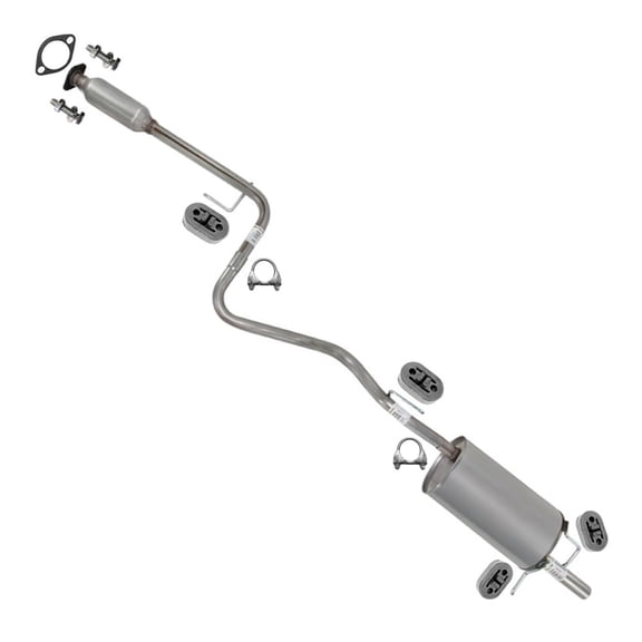 Northeastern Exhaust Resonator Pipe & Muffler Fits 2006-2011 Honda ...
