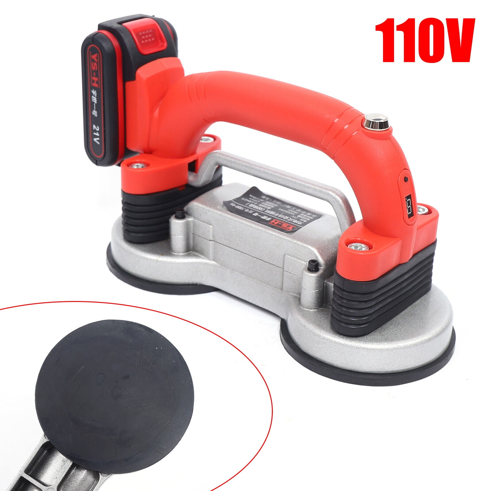 Professional Tile Vibrator Suction Cup Tiling Machine Floor Laying Tool ...