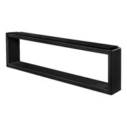 32"H C-Channel Open Flared Fixed Height Leg for 30"D Workbench, 1 Leg ...