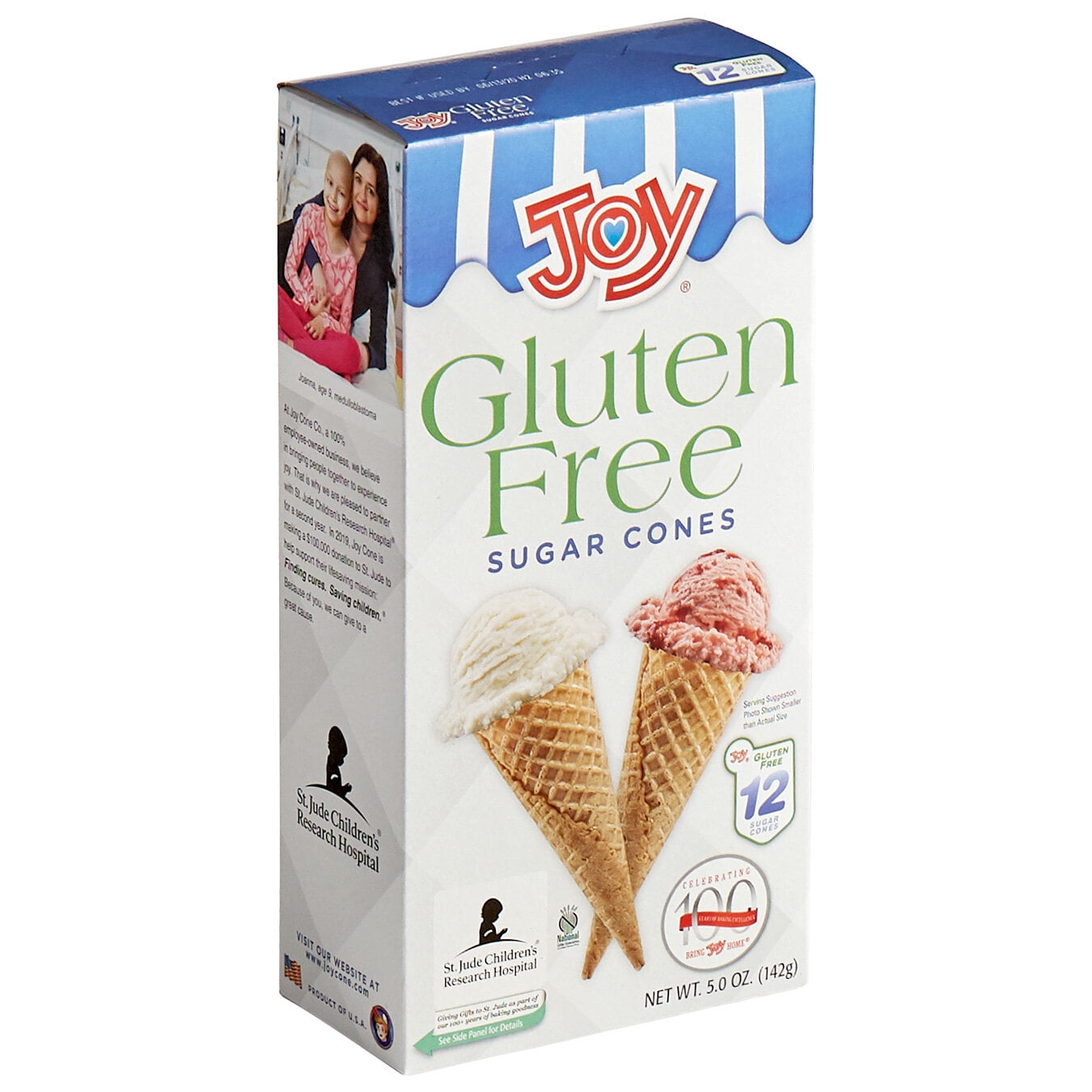 Click here for Joy Gluten Free Sugar Cone - 12/Pack 5.0 Oz prices