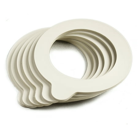 Bormioli Rocco Fido Jar White Replacement Gaskets, Set of 6 - Walmart.com