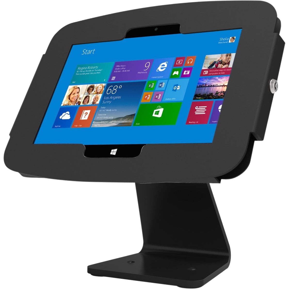 Compulocks Space 360 Surface 3 Counter Top Kiosk Black - Stand - for ...