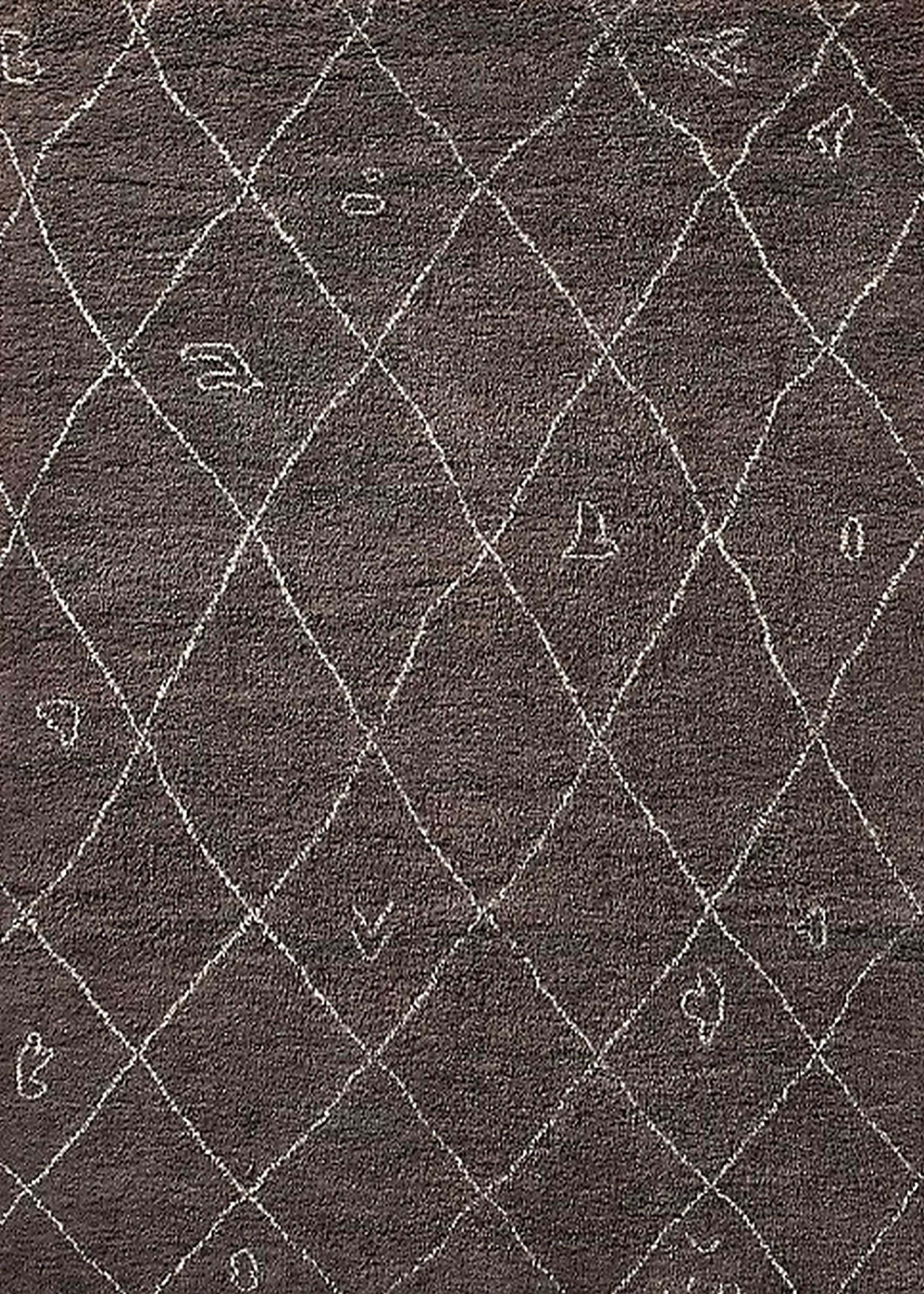 Ahgly Company Machine Washable Indoor Rectangle Industrial Modern Rose ...