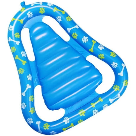 Dog Pool Float Inflatable Ride on Ride On Puppy Paw Raft Avocado Shaped ...