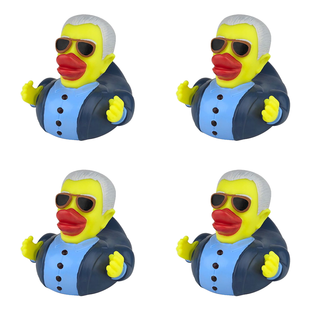 Trump Rubber Duck Baby Bath Toys Patitos Goma para (gafas Biden ...