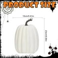 1PC Artificial Pumpkin Desktop Dress Up Office Desk Ornament For Craft ...